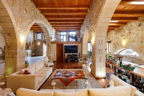 Villa de Luxo, 4 quartos, vista para o mar | Receção