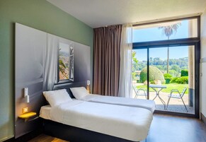 Quarto Twin, não fumadores | Secretária, quartos insonorizados, Wi-fi grátis 