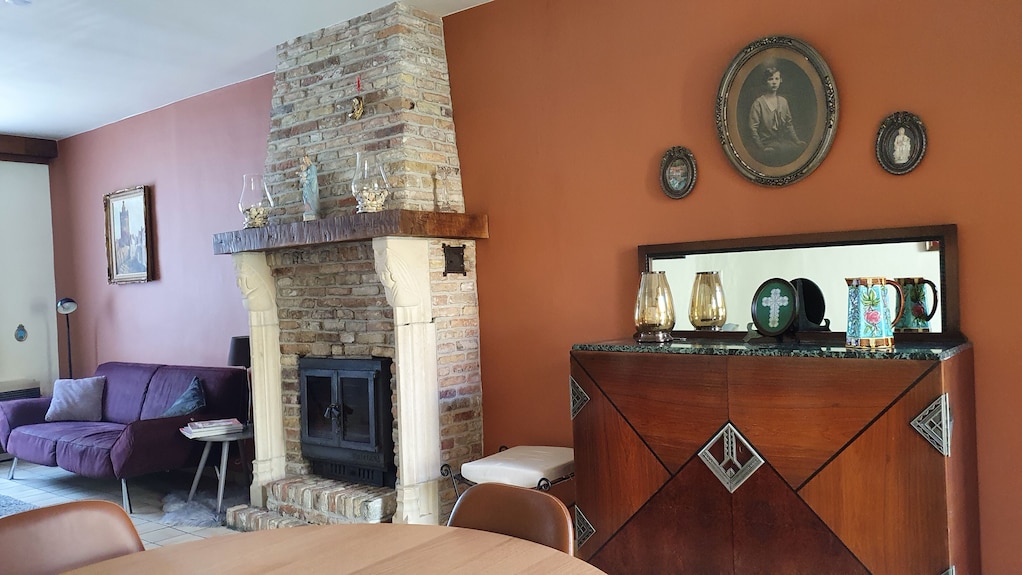 3 Rooms, 2 Bathrooms, Near Centre, Free Parking, Free Wifi, Sunny Garden - Damme