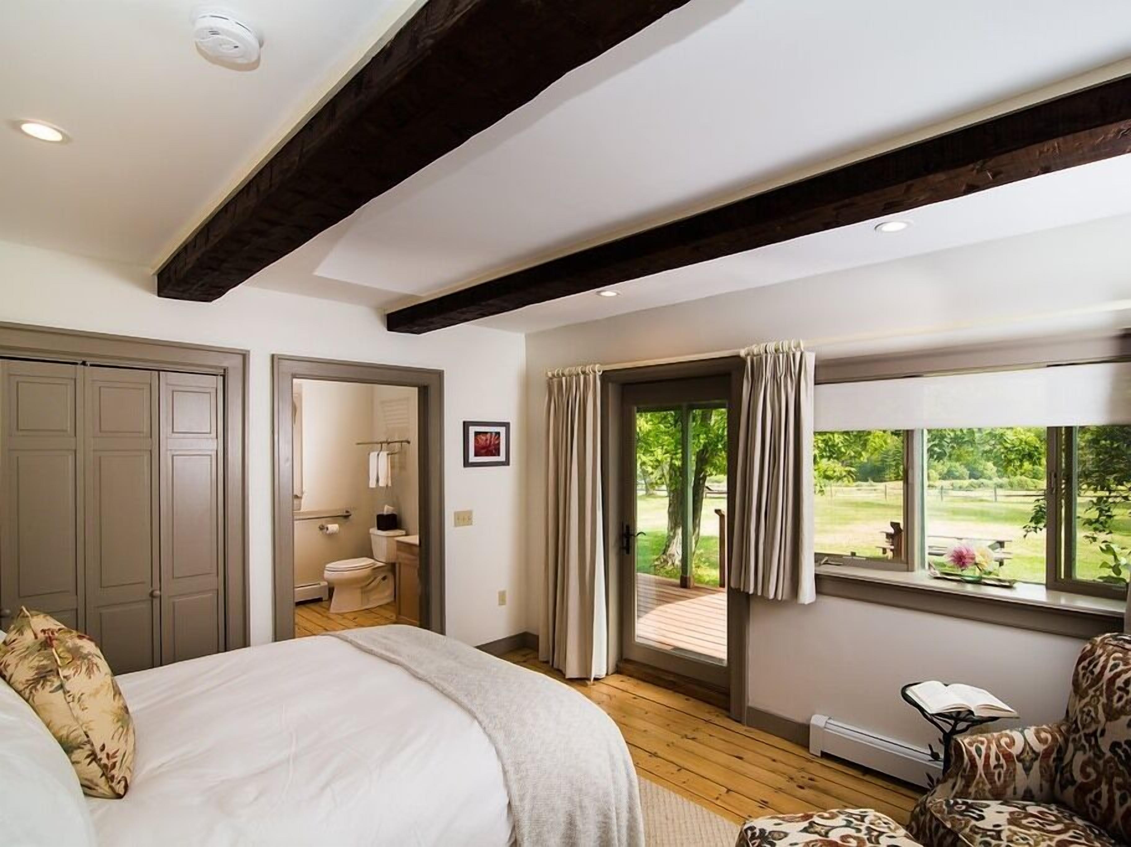 Quarto Duplo Premium, acessível, casa de banho anexa (Maple Room)