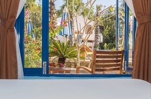 Bangalô luxo, 1 cama Queen, para não fumantes, vista para o jardim (Double) | Vista do quarto