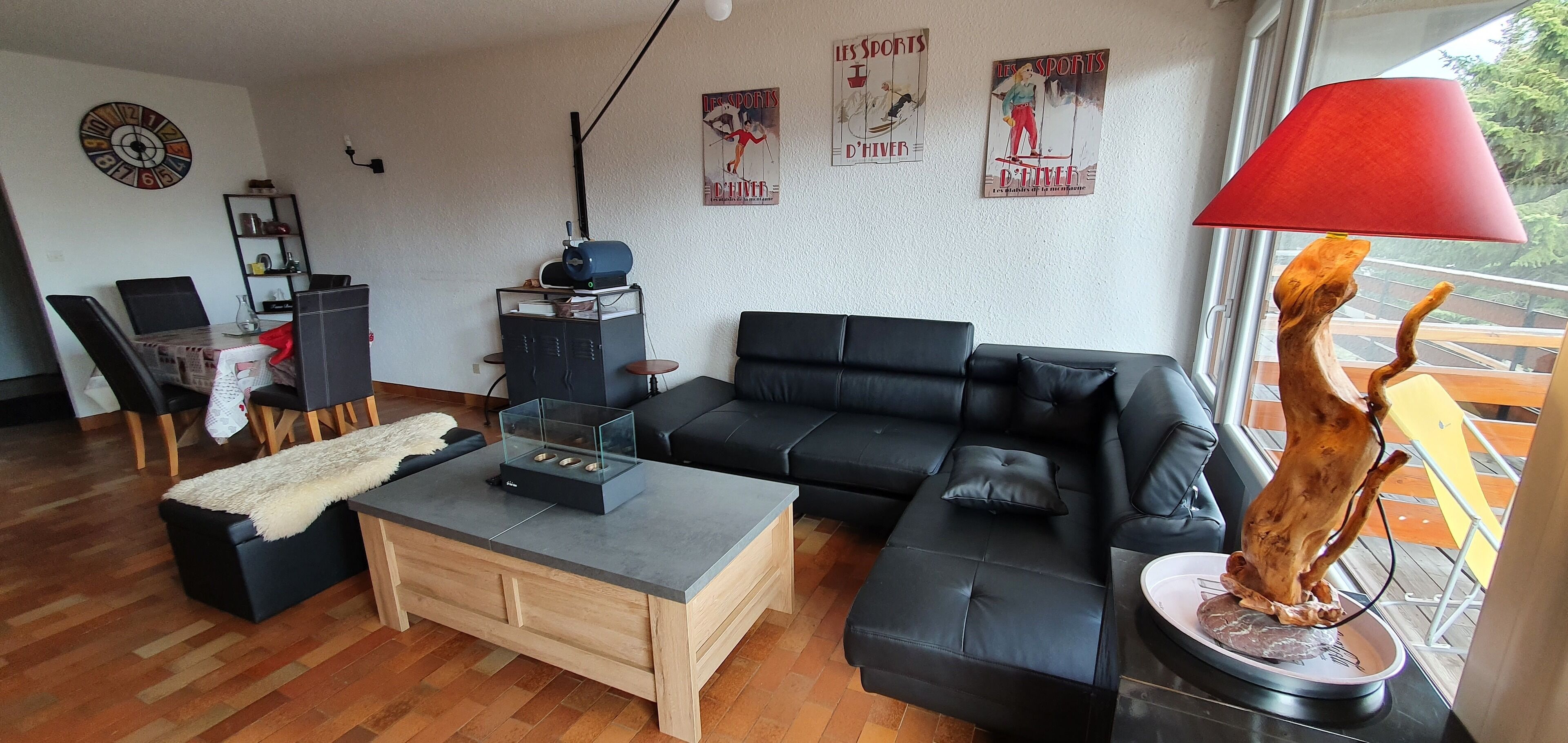 Spacious F3 South Facing, Resort Center, Quiet, Terrace And Covered Parking - Orcières
