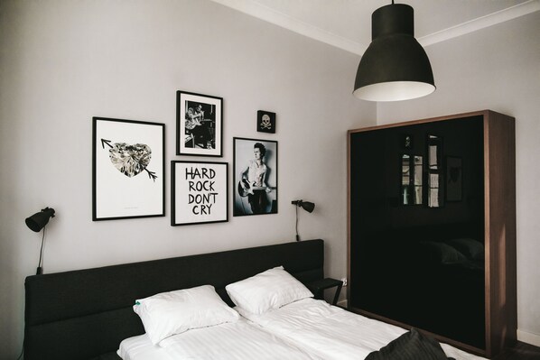 Apartamento | 1 quarto, roupa de alta qualidade, ferro/tábua de engomar