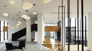 Sala de estar do lobby