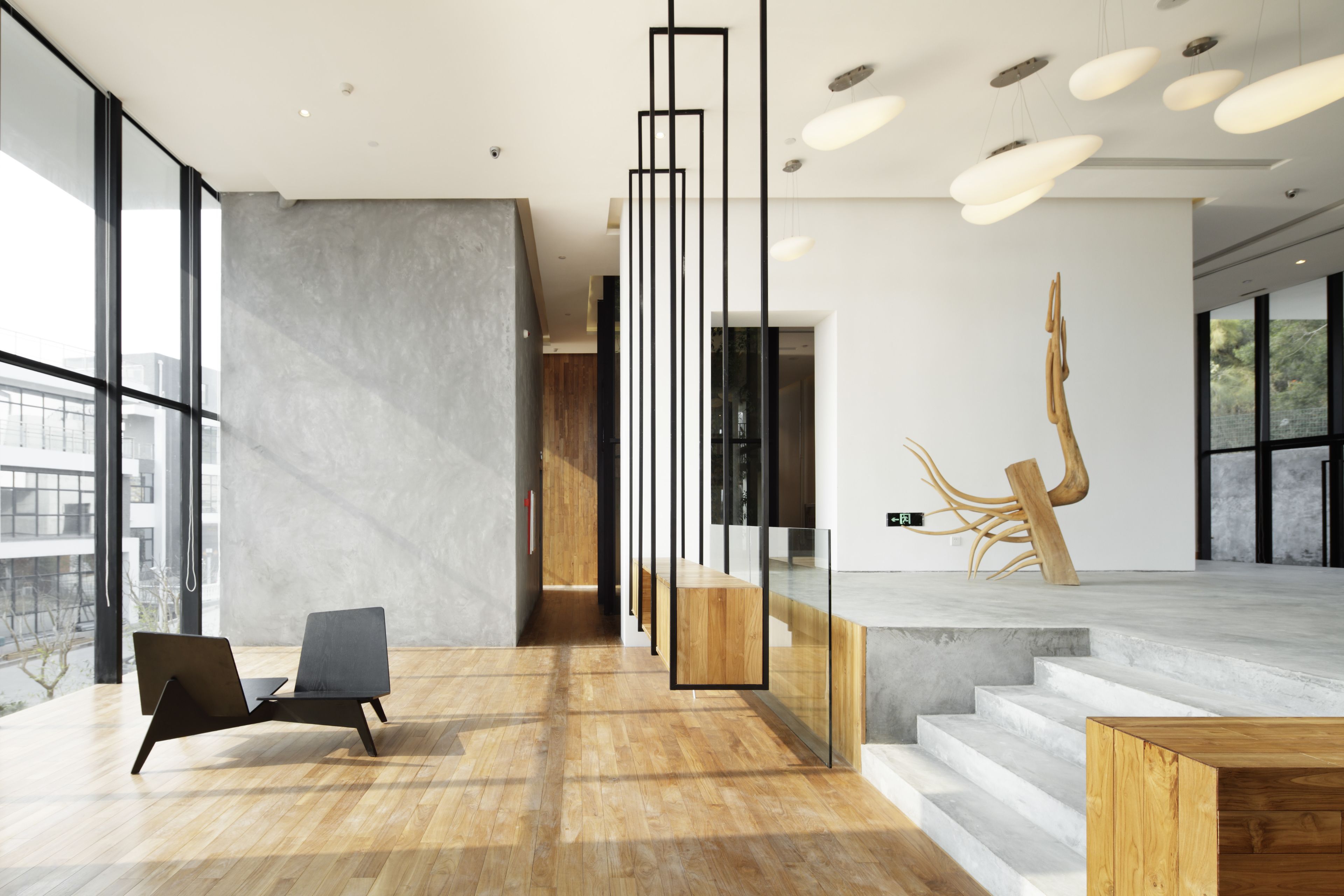 Sala de estar do lobby