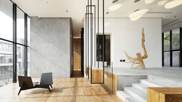 Sala de estar do lobby