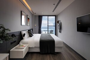 Quarto Duplo Standard, vista para o oceano (B)