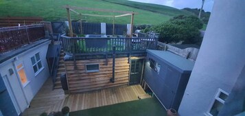 Quarto casal, 1 cama de casal, vista para o jardim | Vista do quarto