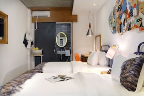 Quarto Standard | Minibar, cofre no quarto, secretária, ferro/tábua de engomar