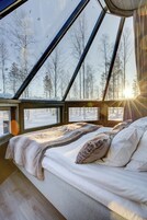 Aurora Cabin Family | Vista do quarto