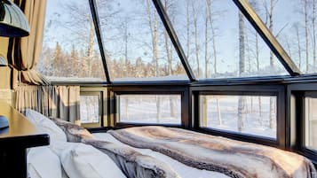 Aurora Cabin Family | 1 quarto, quartos à prova de som, Wi-Fi de cortesia, roupa de cama