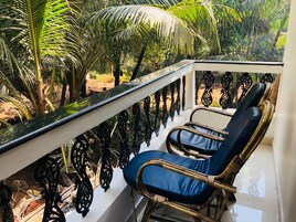 Quarto Duplo Premium, 1 cama king-size | Varanda