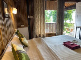 Bungalow with Sea View  | Wi-Fi de cortesia, roupa de cama