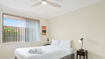 Comfort Villa, 2 bedroom | 1 quarto, roupa de alta qualidade, ferro/tábua de engomar