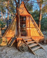 Bangalô econômico, 1 cama de casal, suíte, vista para o vale | Camas extras/dobráveis (sobretaxa), Wi-Fi de cortesia