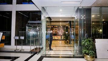 Entrada do alojamento