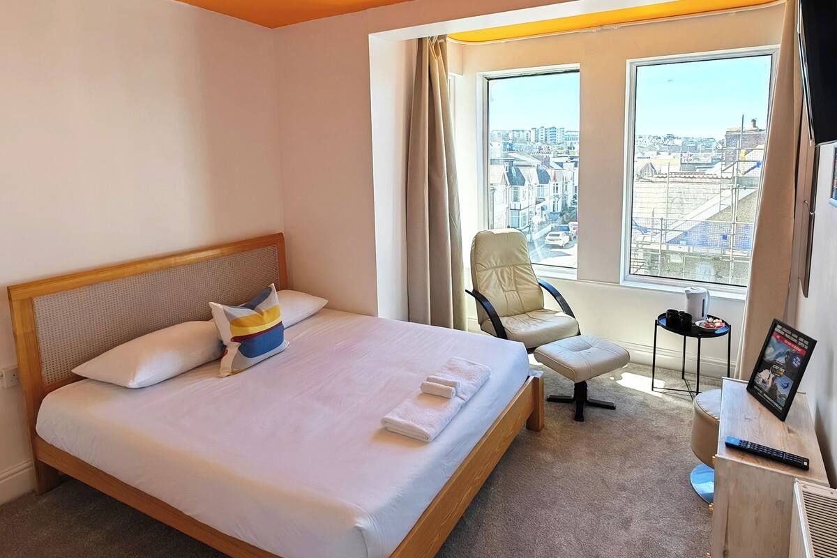 Quarto casal standard | Vista para a cidade