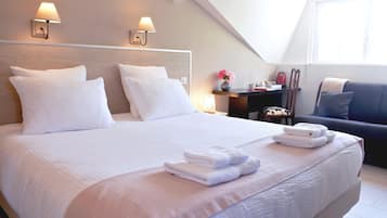 Quarto Duplo ou Twin Superior, casa de banho anexa (Bassin)