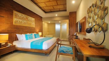 Suíte premier | 1 quarto, roupas de cama premium, frigobar, cofres nos quartos