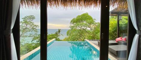 Villa with Private Pool (Free pick up and dop off at Mae Haad Pier) | Wi-Fi de cortesia, roupa de cama