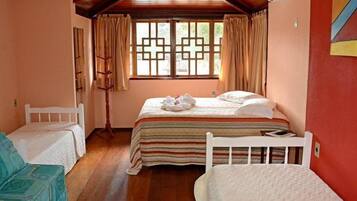 Frigobar, Wi-Fi de cortesia, roupa de cama