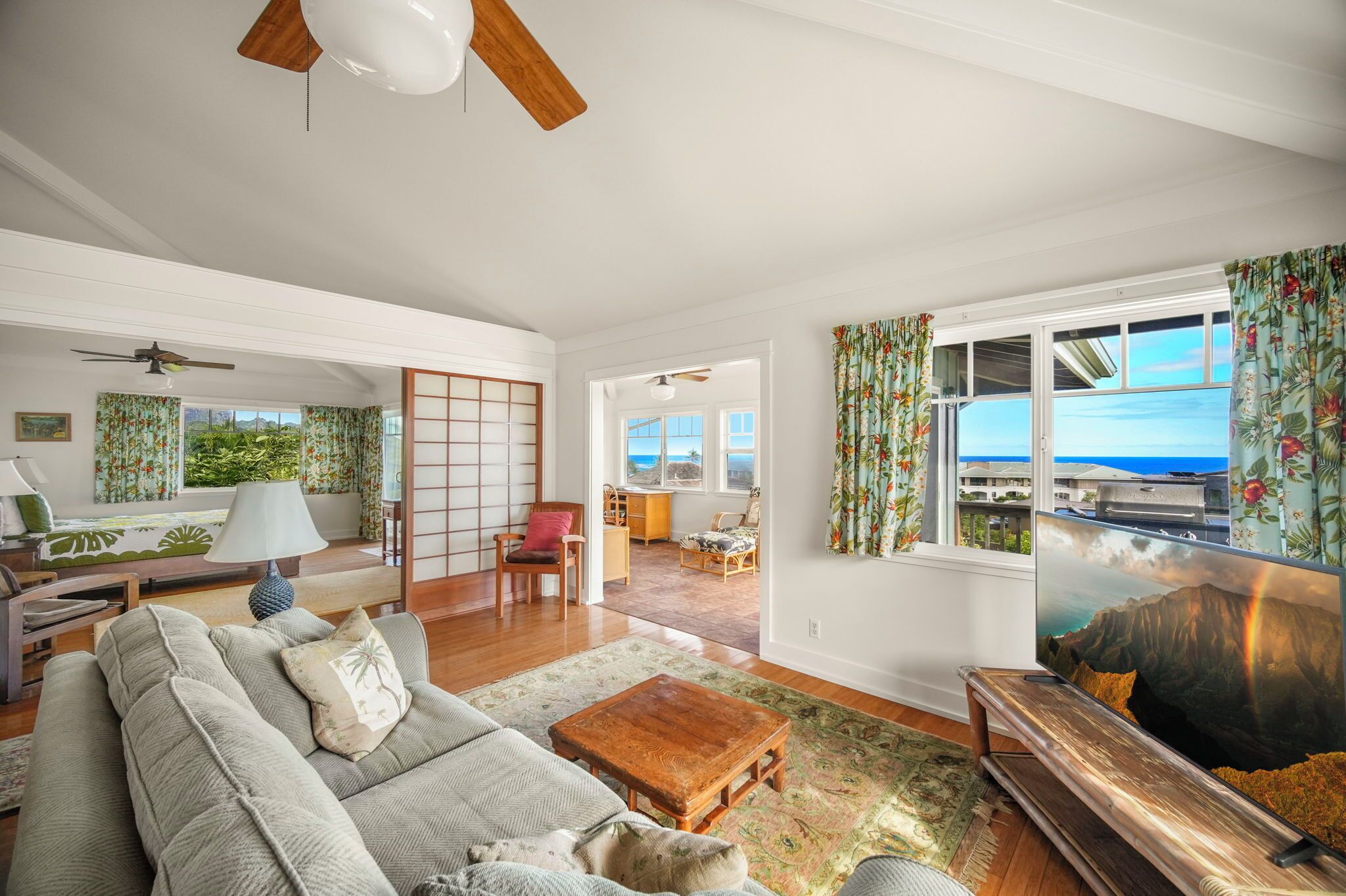 Mele Kai Home, Ac, Ocean, Sunset Views, Near Poipu Beach - Kauai, HI