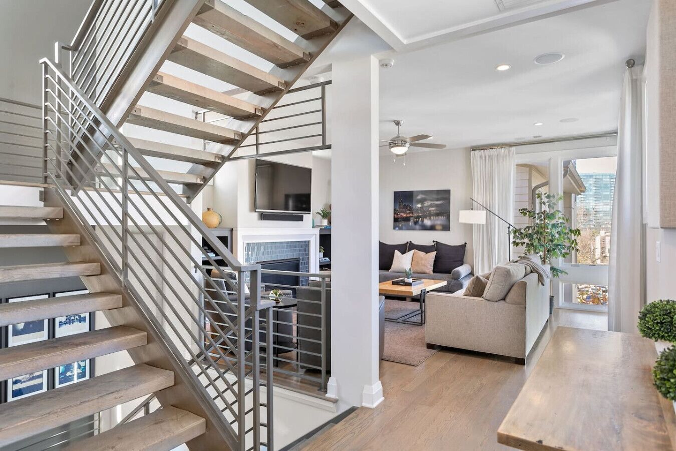 Walk To Gulch  Rooftop  4br  Near Broadway - 納什維爾