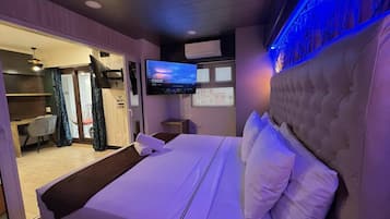 Quarto Superior | 2 quartos, roupa de alta qualidade, cofre no quarto