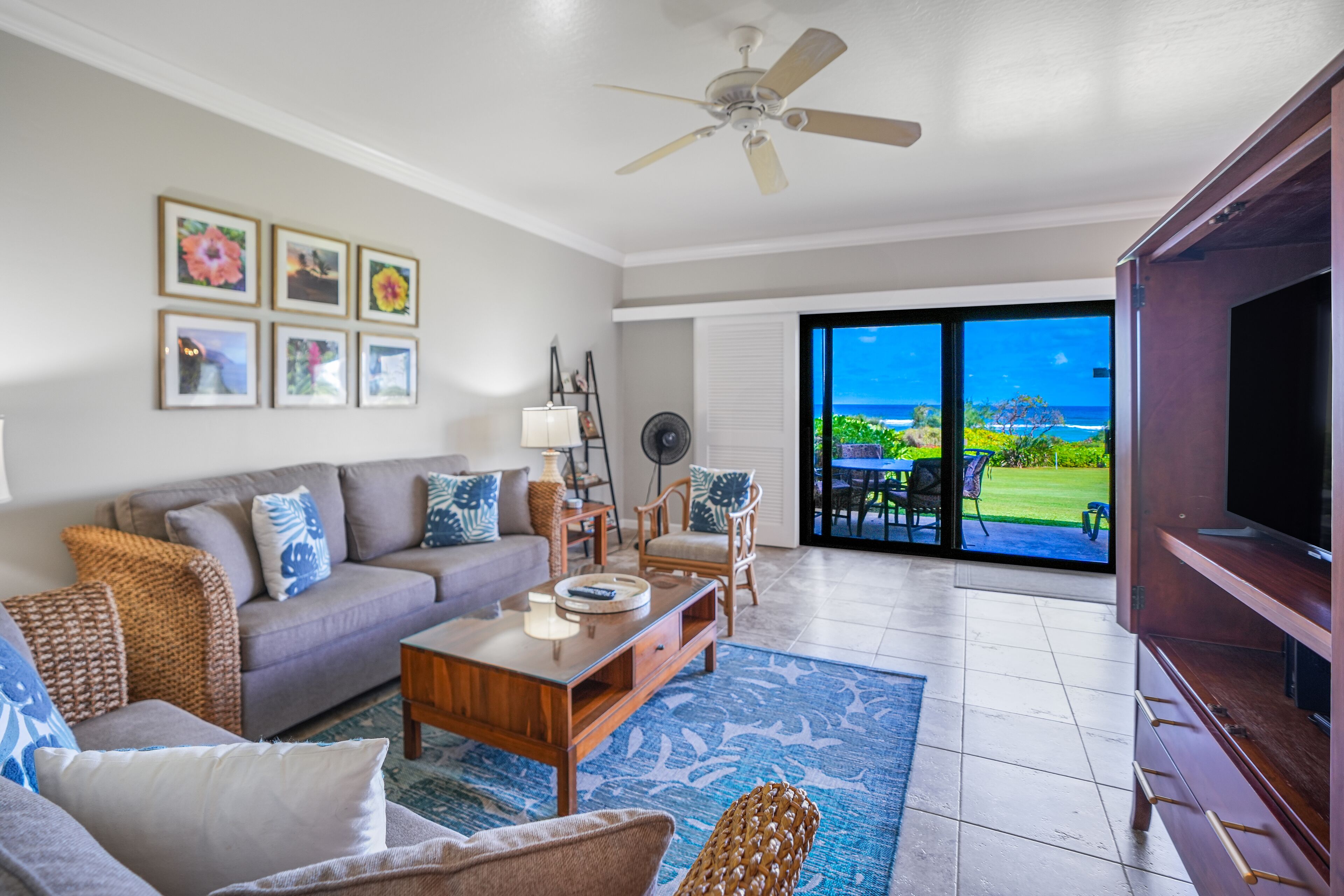 Kaha Lani Resort #119, Oceanfront, Steps To Beach, Free Wifi And Parking - Kauai, HI