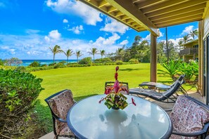 Kaha Lani Resort #119, Oceanfront, Steps to Beach, Free Wifi and ...