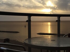 Vista para a praia ou o mar