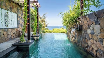 Villa de Luxo, 1 cama king-size, piscina privativa, em frente ao mar (Delight) | Piscina privativa