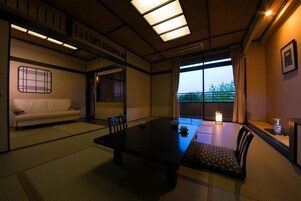 Quarto tradicional, banheiro privativo (Japanese Style) | Escrivaninha, Wi-Fi de cortesia, roupa de cama