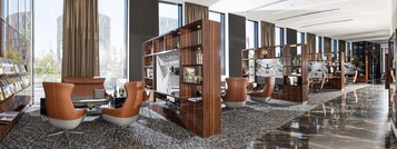 Sala de estar do lobby