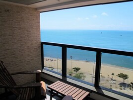 Suite Superior, 1 quarto, terraço, vista para o mar | Terraço/pátio interior