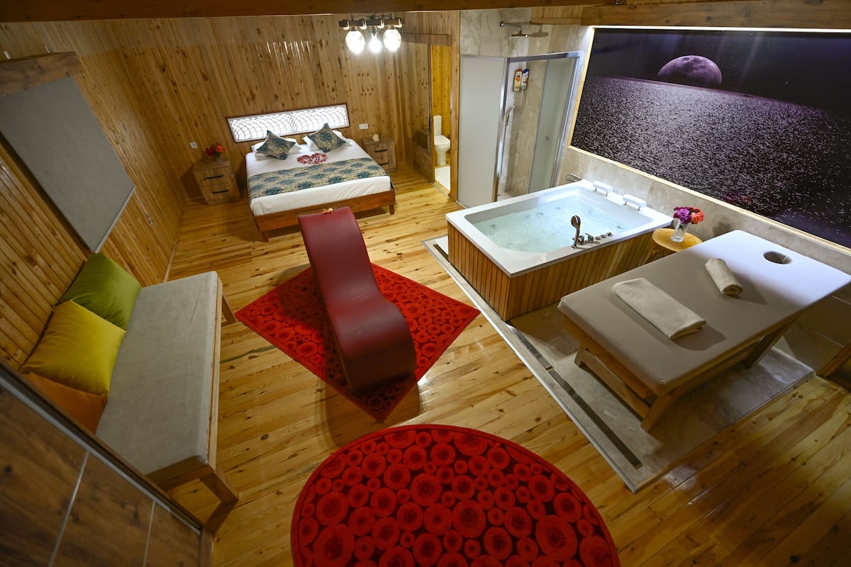 Suite Lua de Mel | 1 quarto, lençóis de algodão egípcio, roupa de alta qualidade