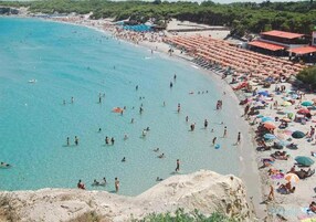 Na praia 