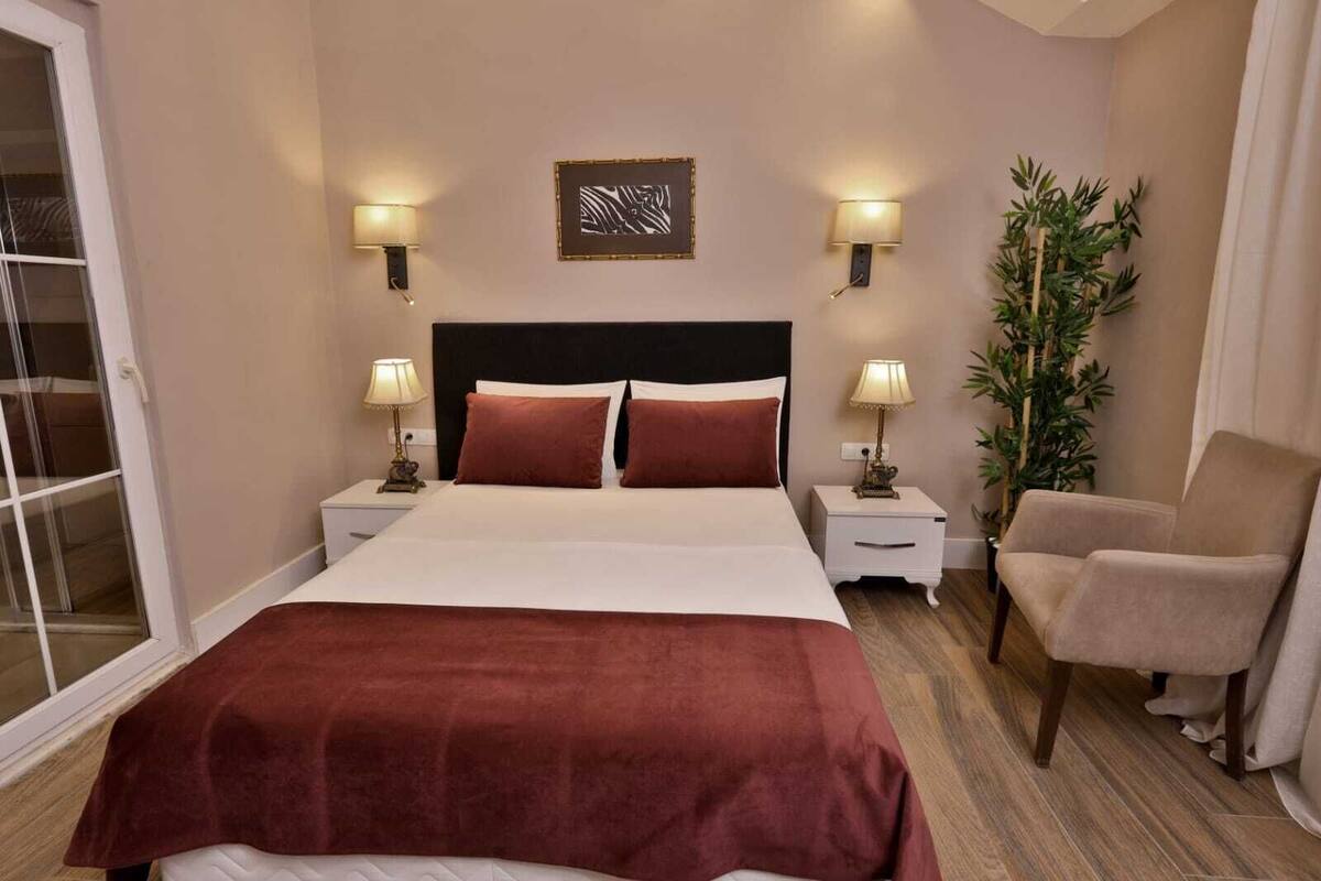 Quarto Deluxe | Lençóis de algodão egípcio, roupa de alta qualidade 
