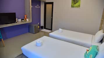 Quarto duplo standard | Frigobar, Wi-Fi de cortesia