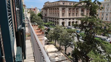 Apartamento Deluxe, Vista para a cidade | Varanda
