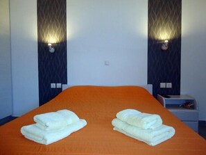 Quarto Duplo | Quartos insonorizados, ferro/tábua de engomar 