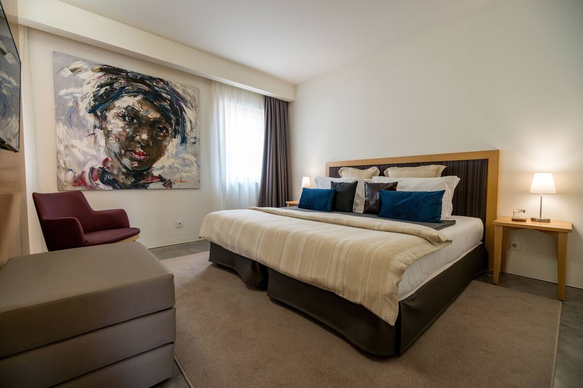 Apartamento Premium, 1 cama king-size | 1 quarto, quartos insonorizados, berços/camas para crianças grátis