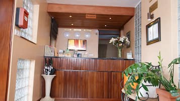Quiosque de check-in/check-out