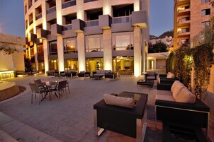 Área externa para banquete