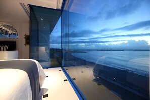 Suite Presidencial | Secretária, cortinas/cortinados opacos, quartos insonorizados 