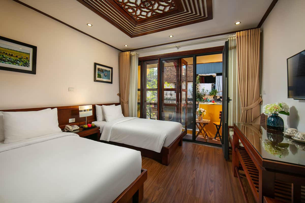 Quarto duplo, sacada (Historical) | 1 quarto, frigobar, cofres nos quartos, escrivaninha