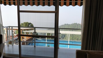 Suite Presidencial, varanda | Vista do quarto