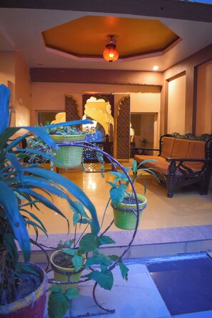 Sala de estar do lobby