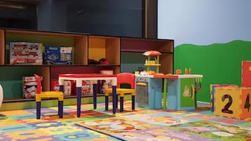 Área de recreio para crianças (coberta)
