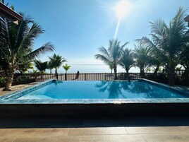 Villa Exclusiva, 3 quartos, piscina privativa, vista para o oceano | Cofre no quarto, ferro/tábua de engomar, Wi-fi grátis 